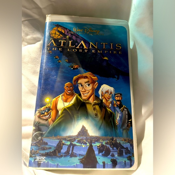 Disney | Media | 6 Movies Vhsdvds Disneys Atlantis The Lost Empire Vhs ...